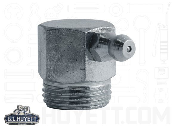 Grease Fitting Zerk M10x1 Taper Thread 90D SS PV