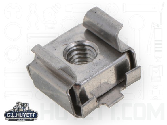 Nut Ret Assembly Bolt Size M6-1.0 SS SW