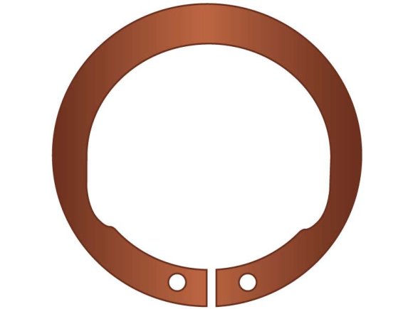 Snap Retaining Ring Inverted External 5/8 Copper MS16626