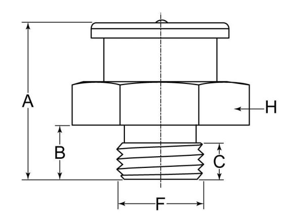 Grease Fitting Button Head 1/4-19BSPP HD CS Z3