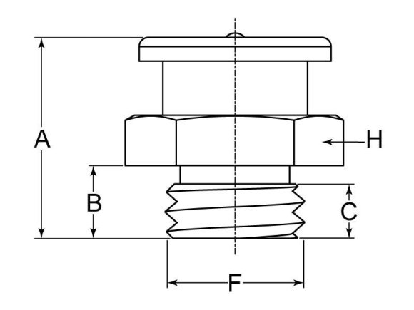 Grease Fitting Button Head M12x1.75 CS Z3