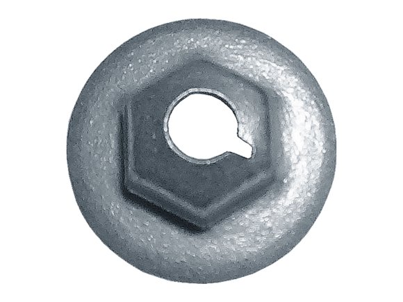 Tinnerman Lock-Nut Washer Screw Size 8-32 11/32 Drive Zinc