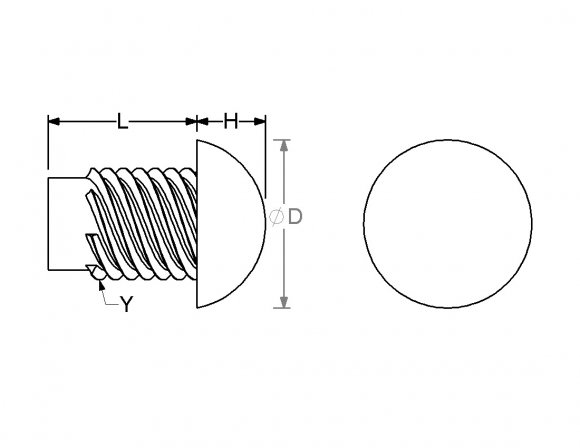 Round Head Sheet Metal Screws #4-24 x 3/8 in Steel ZC3