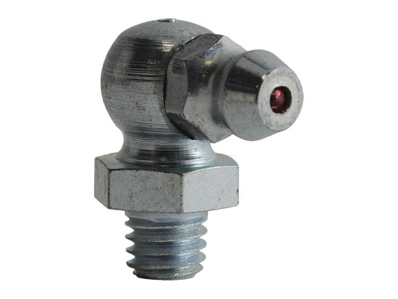 Alemite Grease Fitting Zerk 90 M6 x 1 Taper Thread Steel ZC