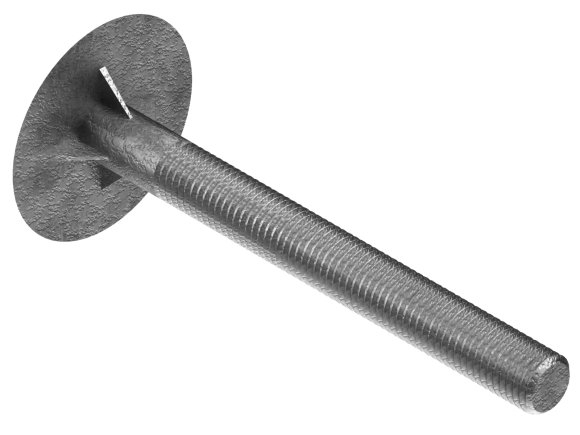 Timber Bolts 5/8-11 x 20 in A307 A Steel HDG