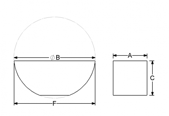 Woodruff Machine Key Metric M6 x 10 Carbon Steel