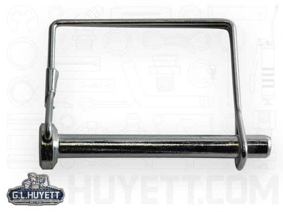 Snap Safety Pin Square Two Wire 1/4 x 3-1/2 Steel ZC