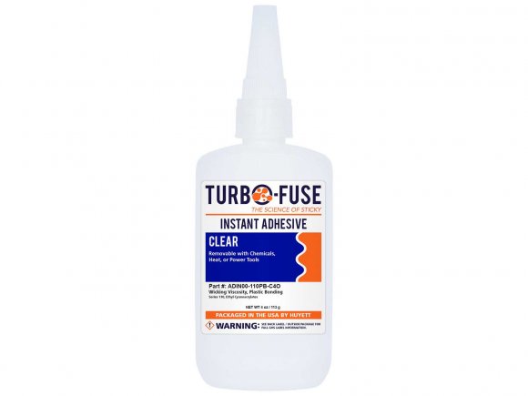 Instant Adhesive Turbo-Fuse 110 Plastic Bond Clr 4oz