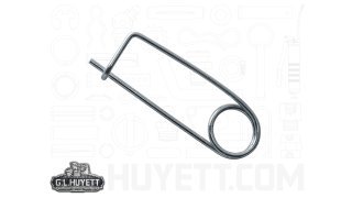 ITW Safety Pin Coiled Tension .120 x 2-13/16 HD Sprg Wire ZC