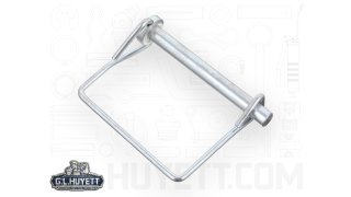 Snap Safety Pin Square Two Wire 1/4 x 2-1/2 Steel ZC