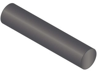 MAK-A-KEY Hex Key Stock M18 x 1M Carbon Steel Undersize