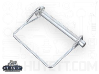 Snap Safety Pin Square Two Wire 3/8 x 2-1/4 Steel ZC
