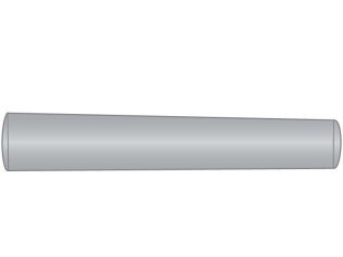 Taper Pin Internal Thread #10 x 6 12L14 Plain