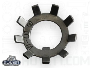 Bearing Retaining Lock Nut .469"-32 x .323" Steel