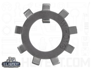 Bearing Retaining Lock Nut .750"-16 x .385" Steel