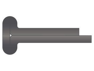 Cotter Pin 3/32 x 5/8 Carbon Steel Zinc Clear