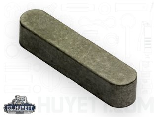 Machine Key M8 x 7 x 36 Form A SS316 PL UN