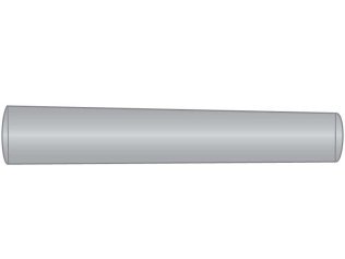 Taper Pin 20 mm x 140 mm Carbon Steel Type B DIN 1