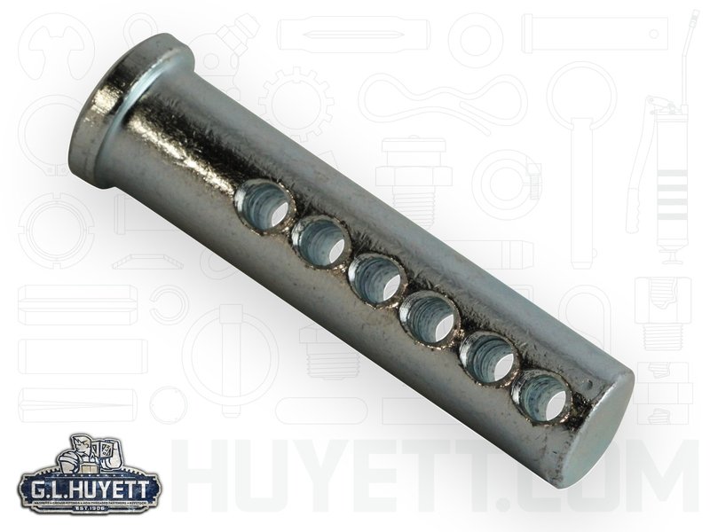 Clevis Pin Universal 1/2 x 2 Low Carbon Steel Zinc Clear