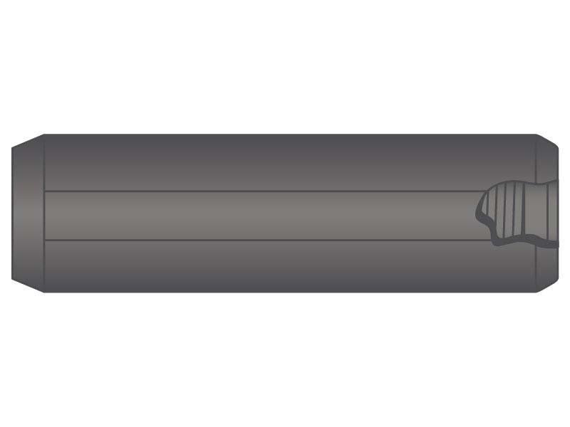 Dowel Pin Pullout Flat Vent 1/2 x 1 Alloy Steel