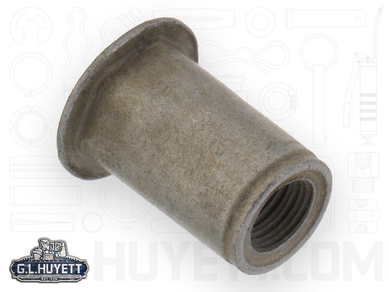 AVK Threaded Insert Hex AH M6-1 x 4.2 Brass Tin Zinc Triv OE