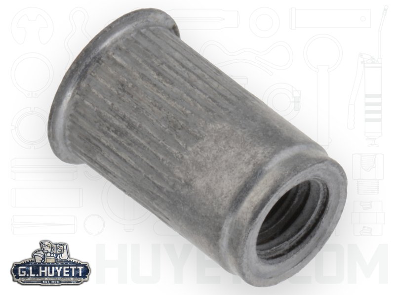 AVK Threaded Insert Knurled AK #10-24 x 130 Brass Cad OE