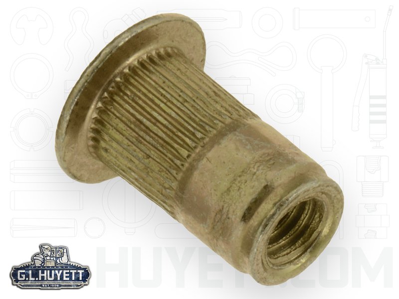 AVK Threaded Insert Knurled AL M4-0.7 x 3.3 ZY Triv OE