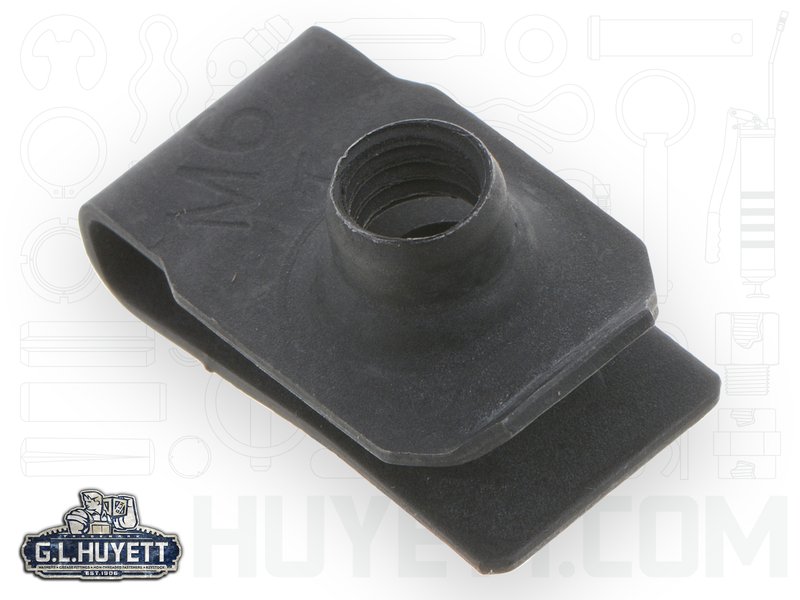 U-Nut Tapped Barrel Screw Size M6x1.0 5 P.O