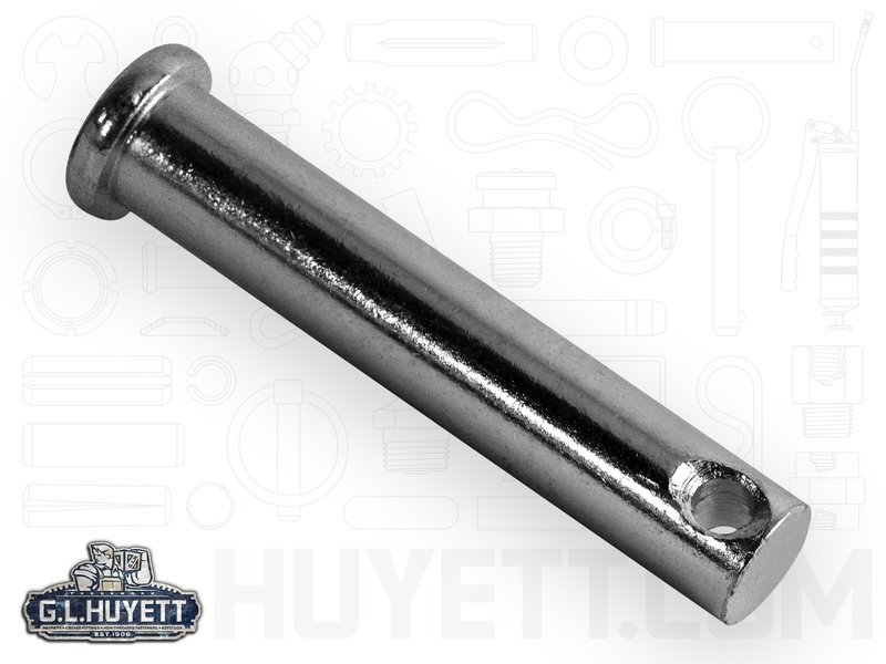 ITW Clevis Pin 5/16 x 1-1/2 Low Carbon Steel Zinc Clear