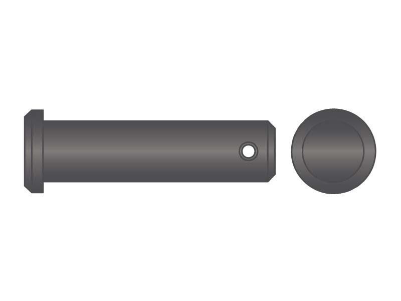 ITW Clevis Pin SAE 5/8 x 1-39/64 Low Carbon Steel