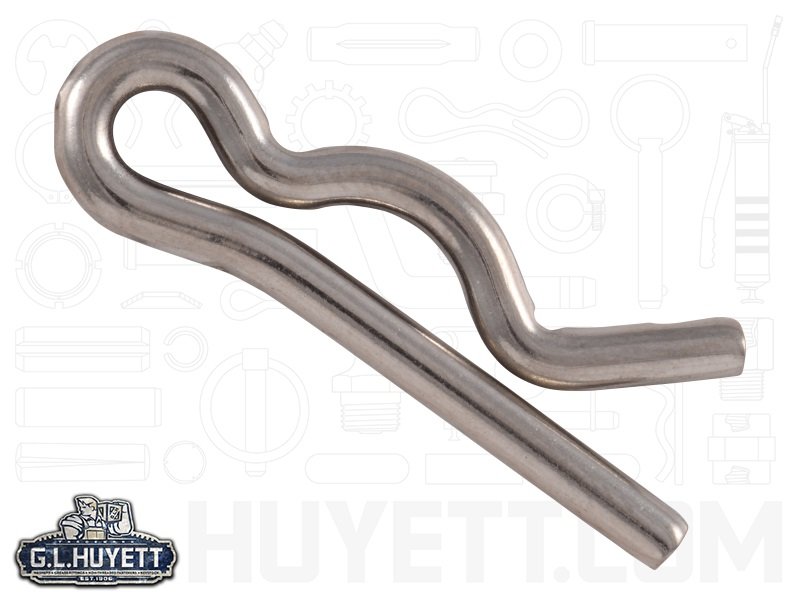 Bridge Hitch Hair Pin Clip .105 x 1-1/4 Stainless Steel