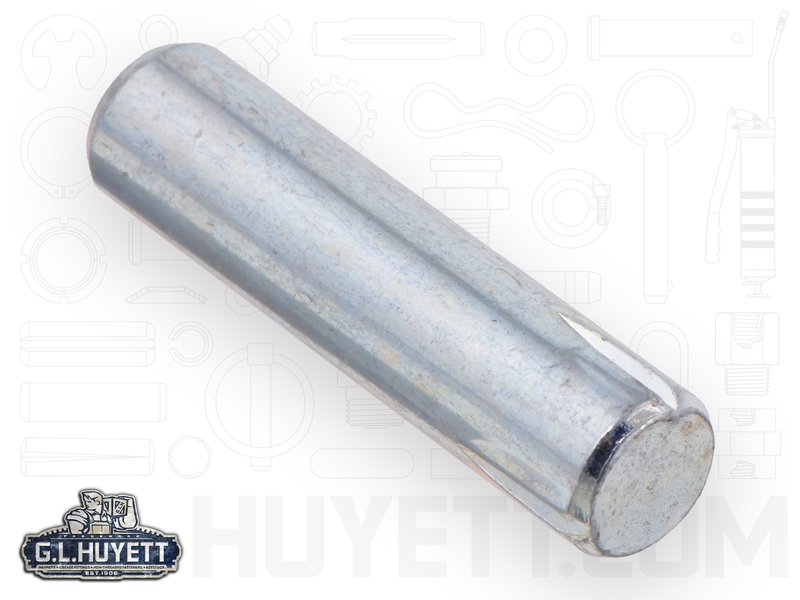 Groove Pin 5/16 x 1-1/2 Type C Low Carbon Steel Zinc Clear