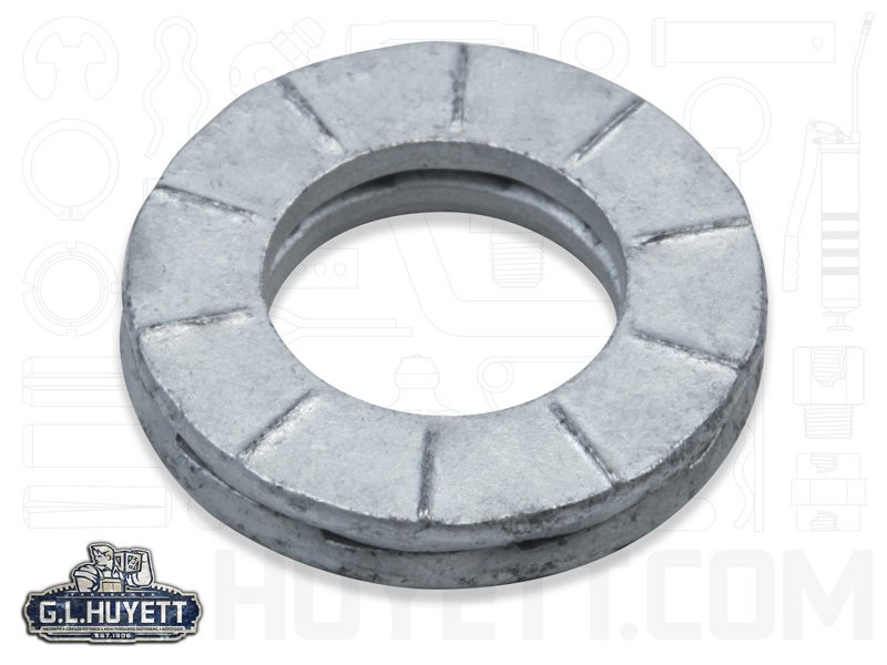 Disc-Lock Washer Glued Pair 10MM, 3/8" CS