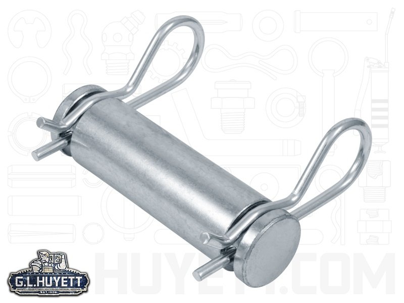 Grooved/Drilled Headless Pin 1x3-1/4 Carbon Steel Zinc Clear