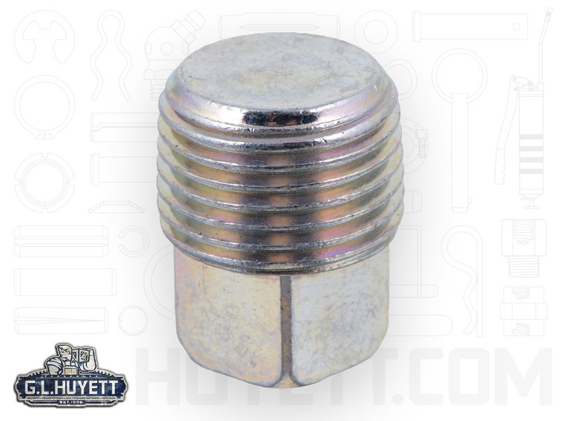 Pipe Plug 3/8 Square Head SAE J531 Steel ZC Triv