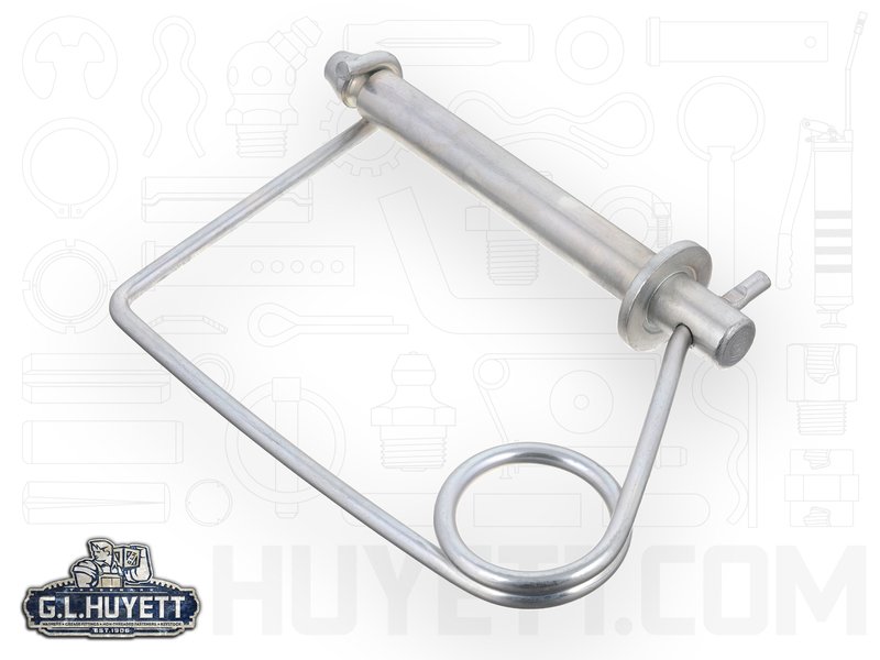 Snap Safety Pin Coil Tension 1/2 x 3-1/2 HD Steel ZC