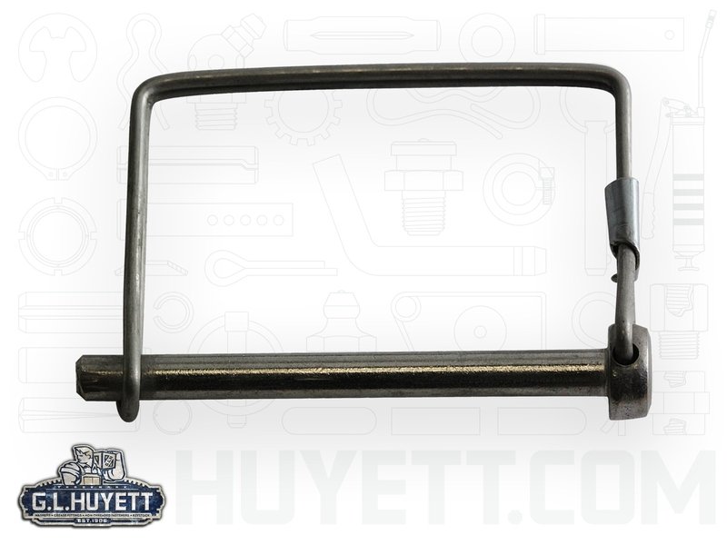 Snap Safety Pin Square Two Wire 3/8 x 2-1/2 300 SS PV