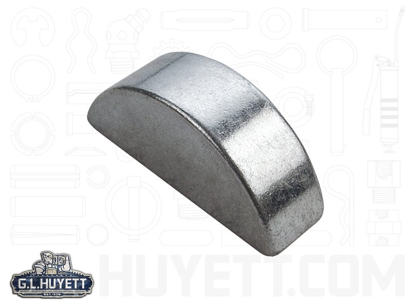 Woodruff Machine Key 3/16 x 3/4 Stainless Steel