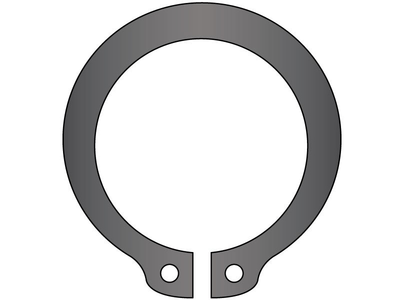 Snap Retaining Ring External Heavy Duty M45 Steel Phos