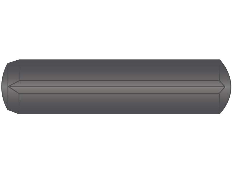 Groove Pin 12 mm x 45 mm Low Carbon Steel Oiled DIN 1473