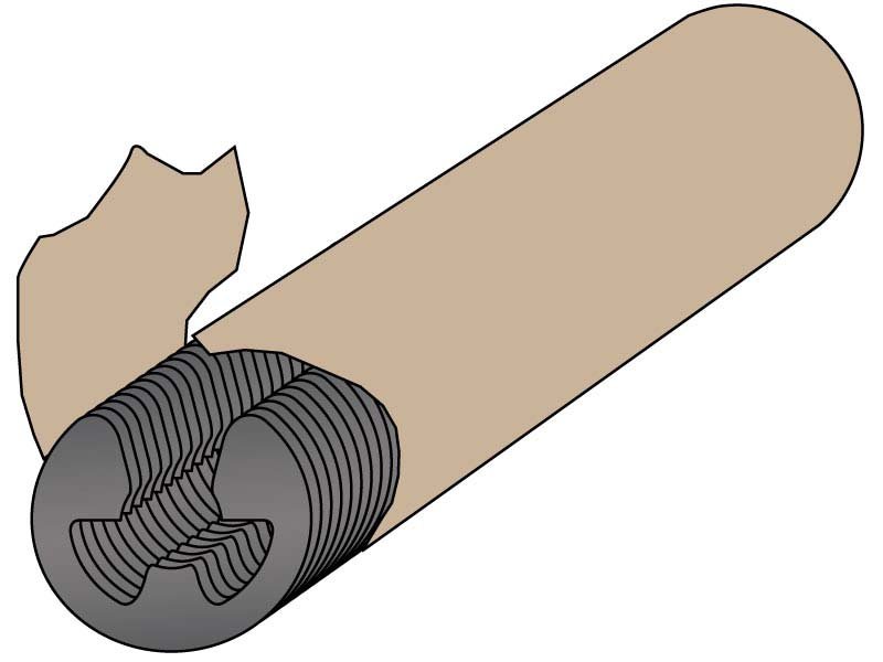 E-Clip Spl External Retaining Ring Clip 3/8 CS PH 250 Pc Stk