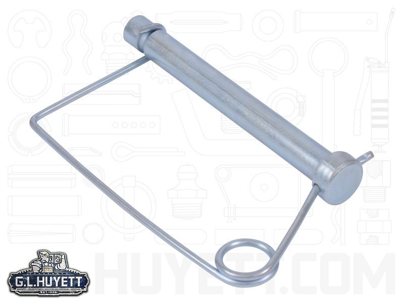Snap Safety Pin Coil Tension 1/2 x 3-1/2 LD Steel ZC