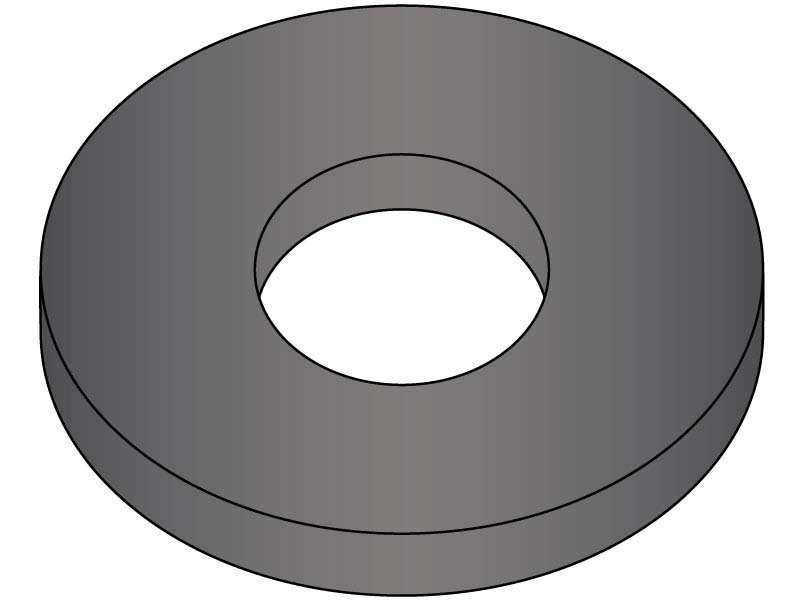 Machine Bushing Wide Rim 3 x 1-1/2 x 18g BO