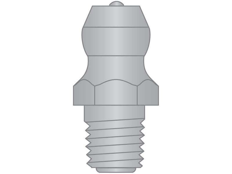 Grease Fitting Zerk M6x0.75 Taper Thread Stainless Steel PV
