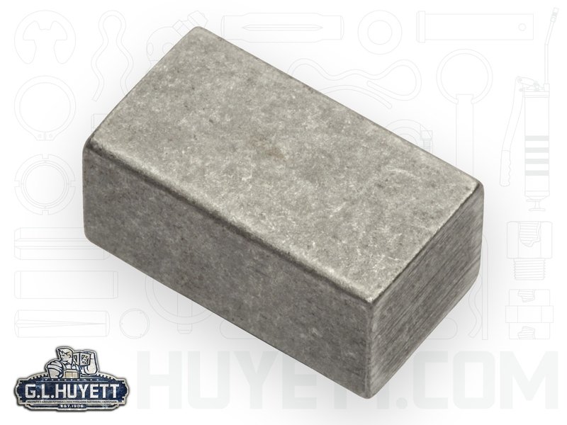 Machine Key M10 x 8 x 18 Form B Carbon Steel Undersize