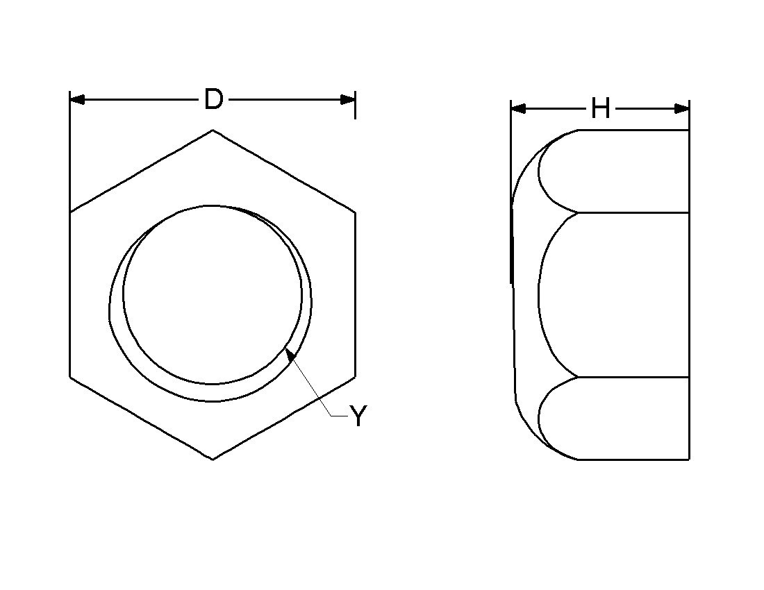 Top Lock Hex Nuts M4 x 0.70 x 4 DIN 980V 8 ZC3 Wax