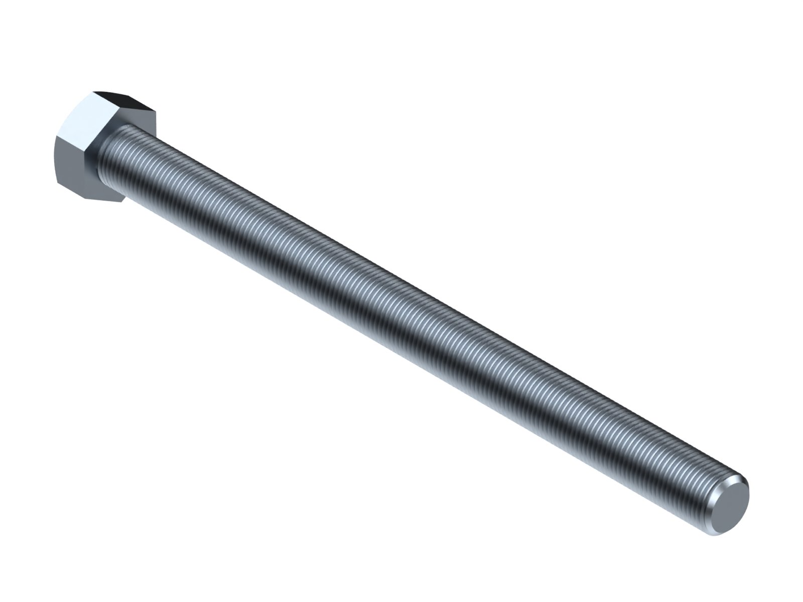 Hex Head Bolts 3/4-10 x 4 in 5 Steel ZC3