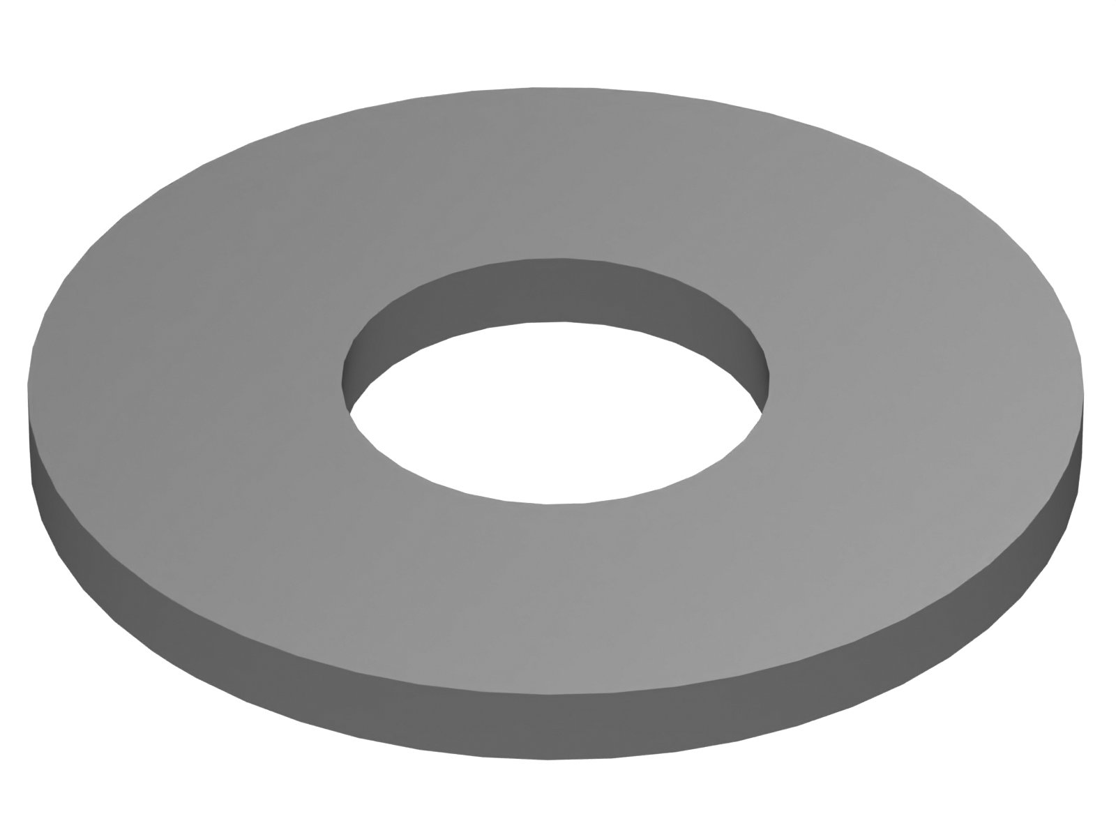 USS Flat Washers 1-1/4 x 3 in Hard Steel