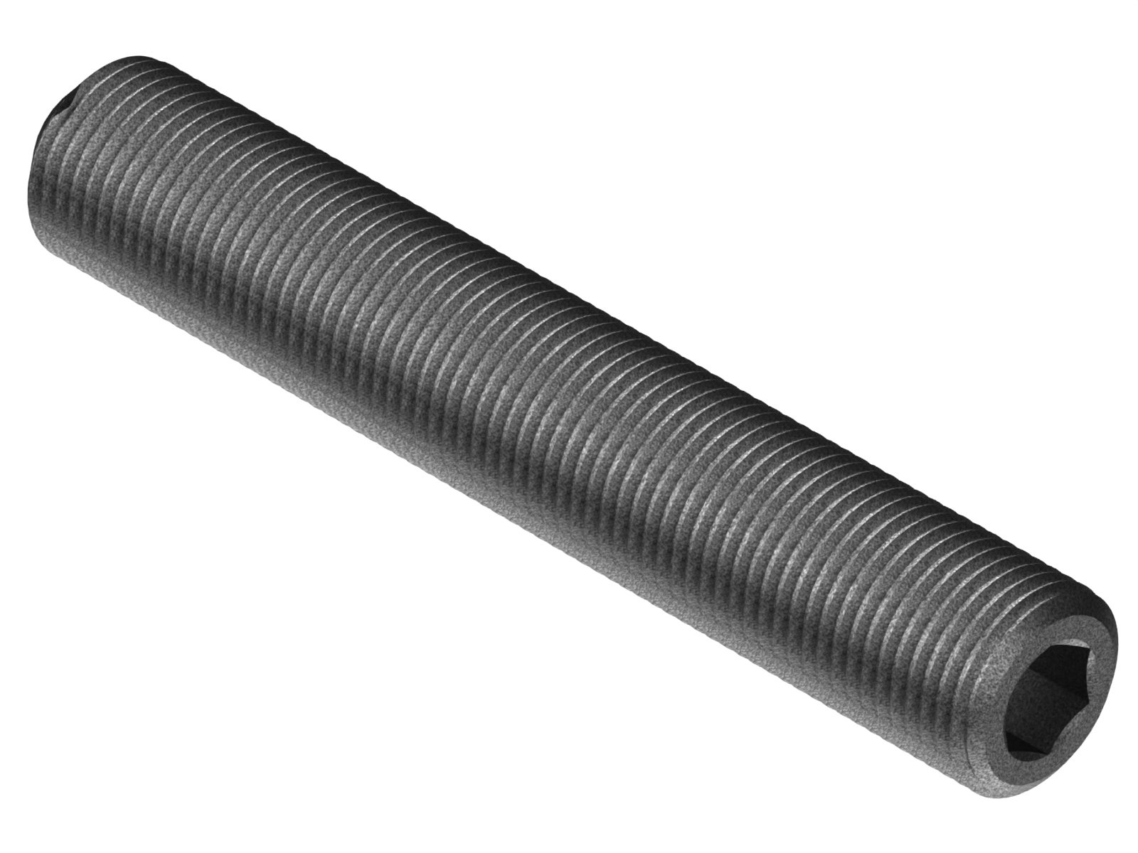 Headless Set Screws M16 x 2 x 90 DIN 916 45H Steel ZC3