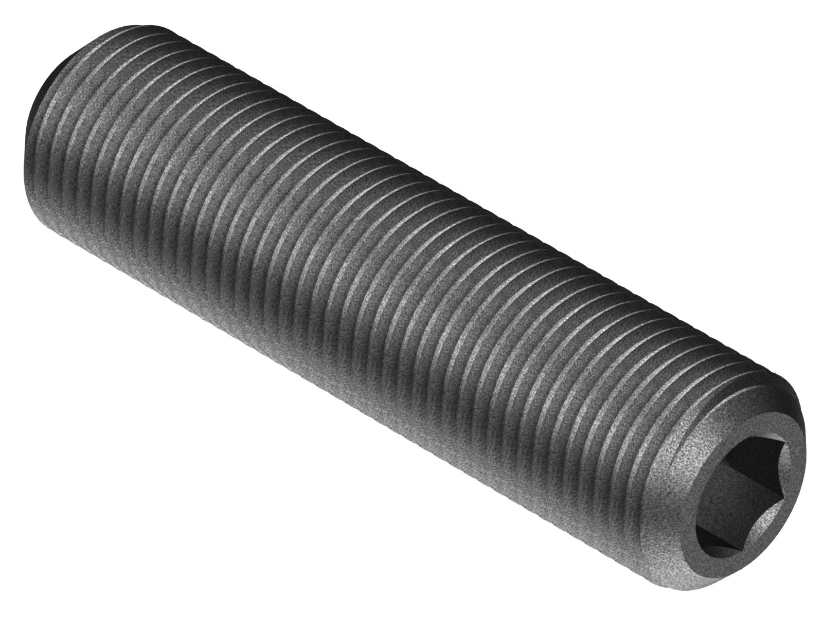 Headless Set Screws M8 x 1.25 x 16 DIN 913 45H Steel